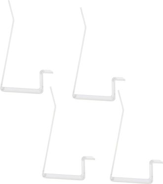 Cabilock 4 Stück Teiliges Acryl Schuhregal Transparenter Schuhhalter mit Stabilem Design Vielseitig Nutzbar für Sneaker und High Heels Moderner Schuhständer zu