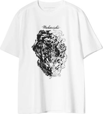 maharishi Homme, Tops, Blanc, Taille: L Chimera Panther SS Tee