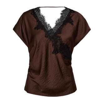 Co'Couture Damen, Blusen & Hemden, Braun, SGr&ouml;&szlig;e