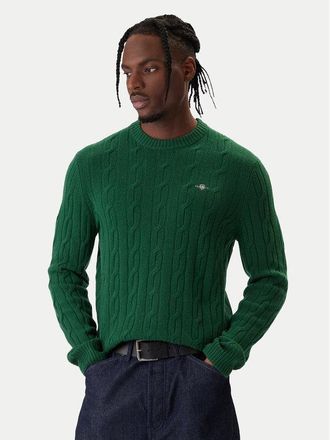 GANT Pullover 8050213 Gr&uuml;n Regular Fit