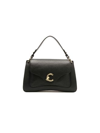 Coccinelle C-Me Handtasche aus genarbtem Leder
