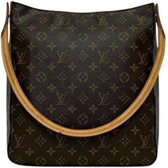 Louis Vuitton Sac Bandouli&egrave;re en Toile Pre-owned - Femme - Pre-owned - Brun - Taille: ONE Size