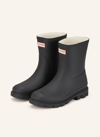 Hunter Boots Downpour Short schwarz