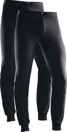 H.I.S Herren Lange Unterhosen (2 Stück) mit Bündchen am Bein