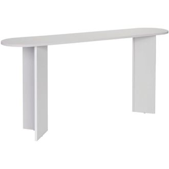 Hanah Home Console en bois Sira - 150 x 35 x 75 cm - Blanc