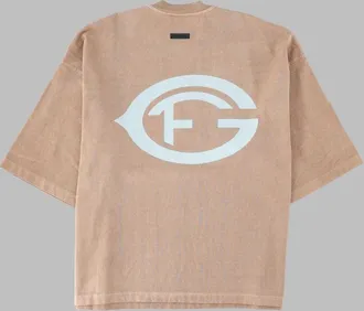 Fear of God Printed Cotton T-Shirt - Beige