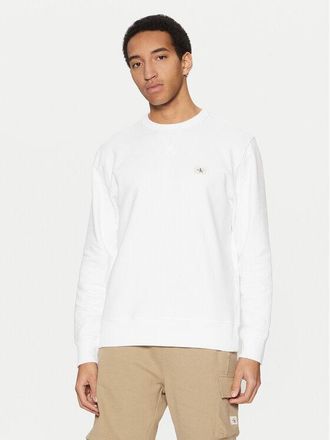 Calvin Klein Jeans Sweatshirt J30J327115 Wei&szlig; Regular Fit