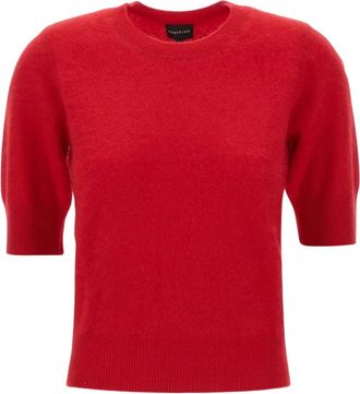 Birgitte Herskind Therese Top - Femme - Pulls - Rouge - Taille: 42 FR