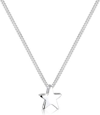 Elli Halskette Damen Stern Anhänger Filigran Astro in 925 Sterling Silber