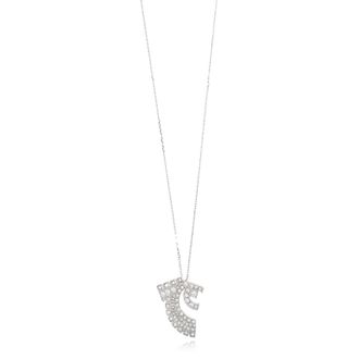 Ferragamo Gancini Anh&auml;nger Halskette - - Accessories - Damen - Grau - ONE SIZE