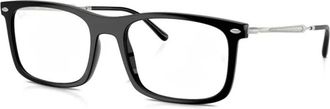 Ray-Ban unisex, Accessoires, Noir, Taille: 56 MM Optical Frame