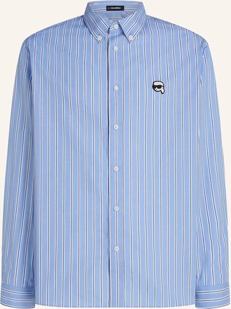 Karl Lagerfeld Hemd blau