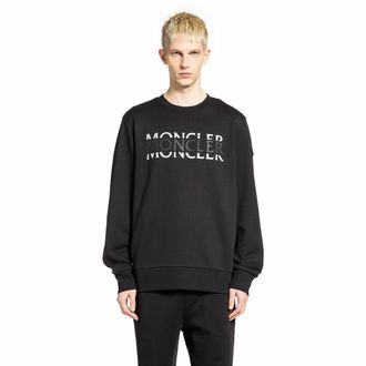 Moncler Logo Cotton Jersey Sweatshirt