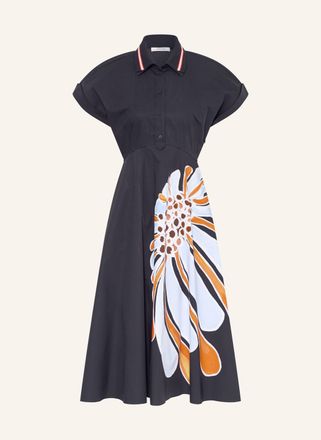 Dorothee Schumacher Dorothee Schumacher Hemdblusenkleid Floral Power blau