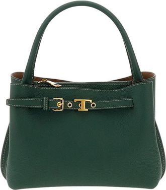 Tod's Femme, Sacs, Vert, Taille: ONE Size T Timeless Mini Sac &agrave; Main