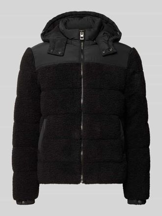 Guess Regular Fit Stepp-Jacke Modell SHEARLING