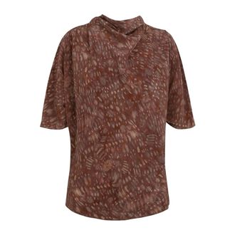 Cortana Top al bies - - Blouses & Shirts - Damen - Rot - XS