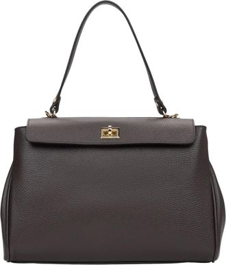 Estro & Luminara Femme, Sacs, Brun, Taille: ONE Size Sacoche &agrave; bandouli&egrave;re