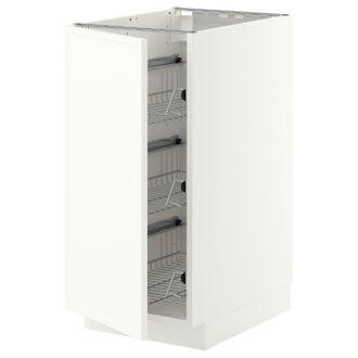 IKEA METOD Unterschrank mit Drahtk&ouml;rben