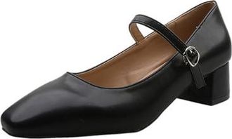 Generic Chaussures Femme 43 Ballerine Femmes Casual Chaussures Automne Et Hiver Confortable Mode Simple Couleur Solide Talon Bas Bouche Plate Boucle Ceinture 