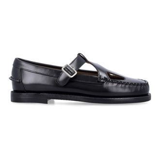 Sebago Femme, Chaussures, Noir, Taille: 36 EU Mocassins