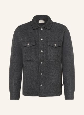 GANT Fleece-Overshirt braun