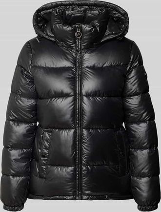 Michael Kors Regular Fit Steppjacke mit Logo-Emblem