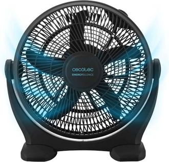 Cecotec Industrieller Bodenventilator EnergySilence 1400 FloorFlow, 50 W, Durchmesser 14 Zoll, 3 Geschwindigkeiten, 5 aerodynamische Fl&uuml;gel, einfache Bedienun