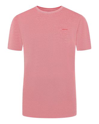 GANT Piqu&eacute;-T-Shirt aus Baumwoll in Bicolor-Ooptik in