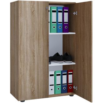 ebuy24 B&uuml;roschrank Aktenschrank Lona 3fach