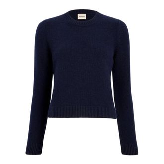Khaite Damen, Strickwaren, Blau, XLGr&ouml;&szlig;e