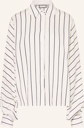 Sem per Lei Sem Per Lei Oversized-Hemdbluse weiss