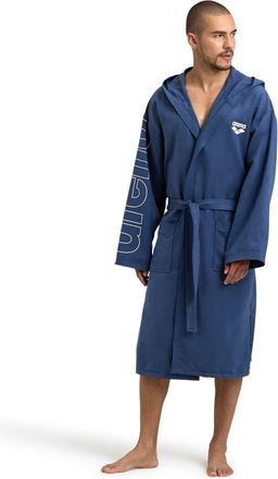 Arena Zeal Plus Bademantel aus Mikrofaser für Damen und Herren, Mikrofaser-Bademantel mit Kapuze und Taschen, Schnelltrocknender Unisex-Bademantel, Angenehm