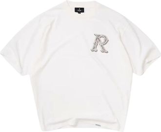 Represent Represent, Homme, Tops, Blanc, Taille: L Western Initial T-Shirt