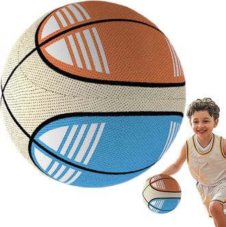 Generico Basketball mit leisem R&uuml;ckprall, hochelastischer Schaumball mit Sto&szlig;d&auml;mpfung f&uuml;r Jugendliche und Erwachsene - f&uuml;r Zuhause, Schule, Schlafzimmer und Wo