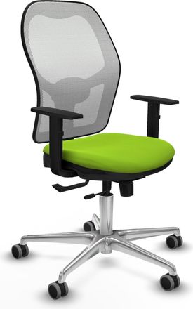 Piqueras y Crespo B&uuml;rostuhl Jorquera mit 1D-Armlehnen, h&ouml;henverstellbare Lendenwirbelst&uuml;tze, ausgestattet mit Syncro/Traslack und eingespritztem Schaum. Mit Rollen von 