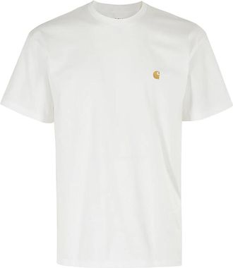 Carhartt Work in Progress Chase T-Shirt - - Tops - Herren - Wei&szlig; - M