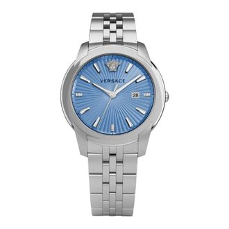 Versace Herrenuhr V-Urban Edelstahl - - Accessories - Herren - Grau - ONE SIZE