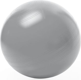 Togu Gymnastikball Sitzball ABS (Berstsicher), 55 cm, silber