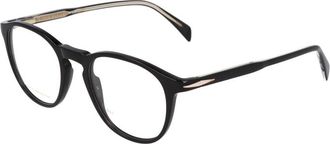 Eyewear by David Beckham unisex, Accessories, Schwarzk, 50 MMGr&ouml;&szlig;e