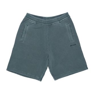 Carhartt Work in Progress Fleece Tracksuit Shorts - - Shorts - Herren - Gr&uuml;n - XL