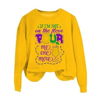 Generic T-shirt &agrave; manches longues pour femme - T-shirts amples - Col rond - Pull dautomne - Haut basique &agrave; manches longues - Col rond - Chemises &agrave; manches lon