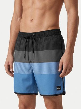 Quiksilver Badeshorts Stretch Scallop Volley 16 EQYJV04218 Blau Regular Fit