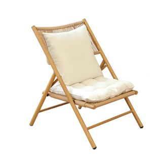 Generic Klappstuhl Camping Leicht Tragbar mit Lehne Hoher Belastbarkeit Klappstuhl Holz Balkon Keine Montage Erforderlich f&uuml;r Partys Hochzeiten Picknick Garte