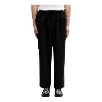 Yohji Yamamoto Sport Uniform UT Straight Leg Hosen - - Trousers - Herren - Schwarzk - XL