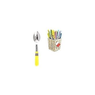hOme 9767001 Set 48 Löffel Edelstahl Griff PL Printemps Besteck