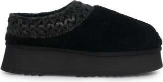 Mou Femme, Chaussures, Noir, Taille: 41 EU Curly Sheepskin Clog