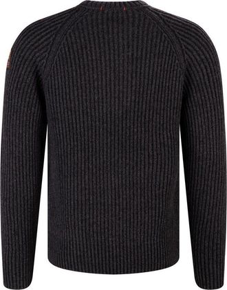 Parajumpers Rundhalspullover PJS RIK - MAN Herren Rundhalspullover Black Schwarz
