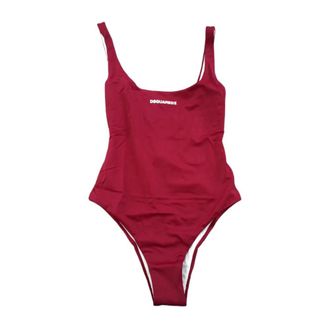 Dsquared2 Femme, Maillots de bain, Rouge, Taille: 36 FR Maillot Une Pièce Élégant