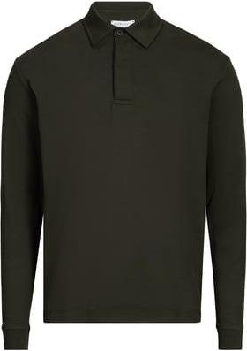 Sunspel Polo manches longues en coton